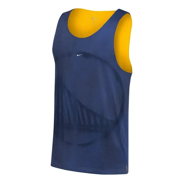Nike Golden State Warriors Standard Issue Jersey 'rush Blue Amarillo