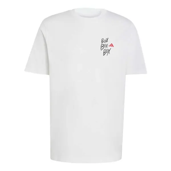 Adidas Motorsport Box 3 Graphic T-shirt Asia Sizing - White