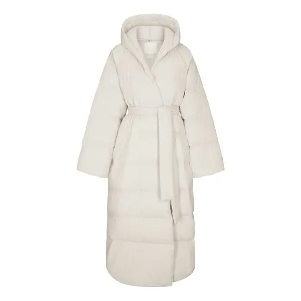 The North Face X Skims Fw25 Nuptse Wrap Parka - Bone