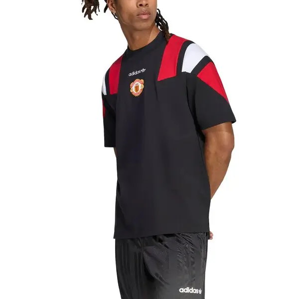 Adidas Manchester United Eqt Tee Asia Sizing - Black