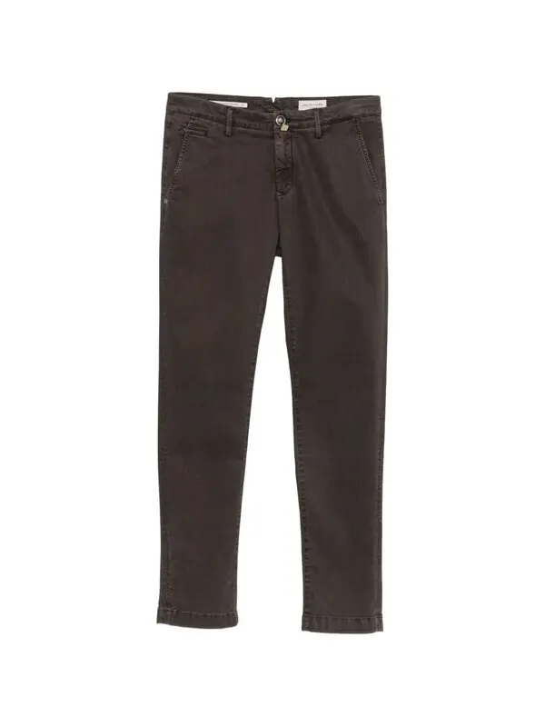 Jacob Cohen Slim Fit Cotton Trousers
