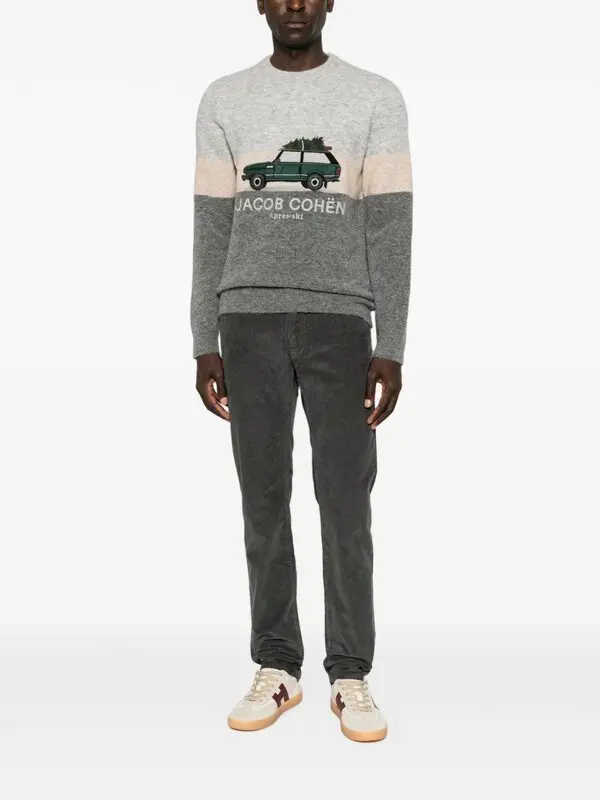 Jacob Cohen Wool Crewneck Sweater