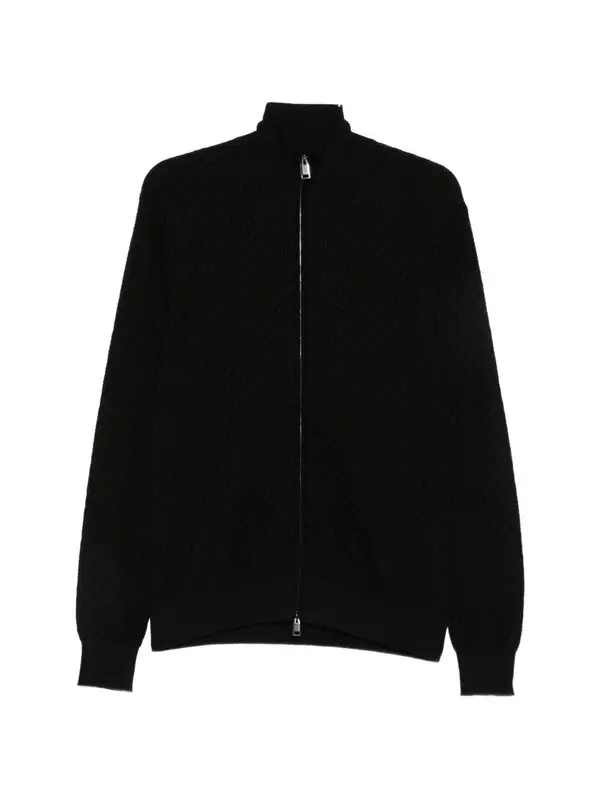 Brioni Cotton And Silk Cardigan By