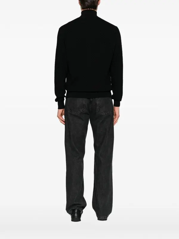 Brioni Cotton And Silk Cardigan By