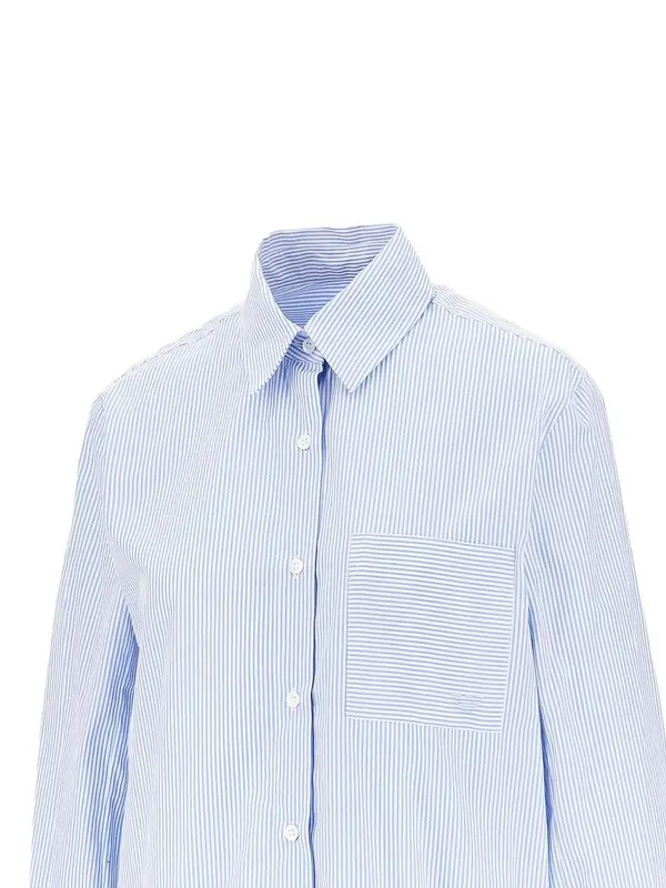 Emporio Armani Striped Cotton Shirt