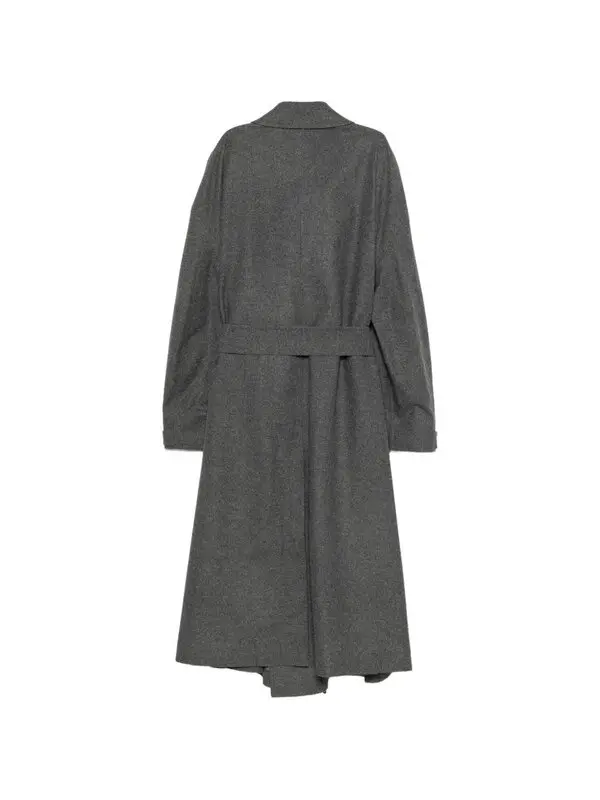 Emporio Armani Flannel Long Coat