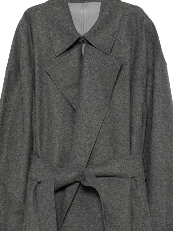 Emporio Armani Flannel Long Coat
