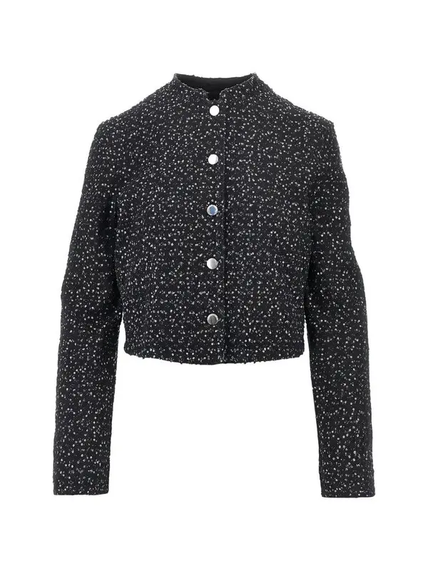 Emporio Armani Embroidered Cotton Jacket