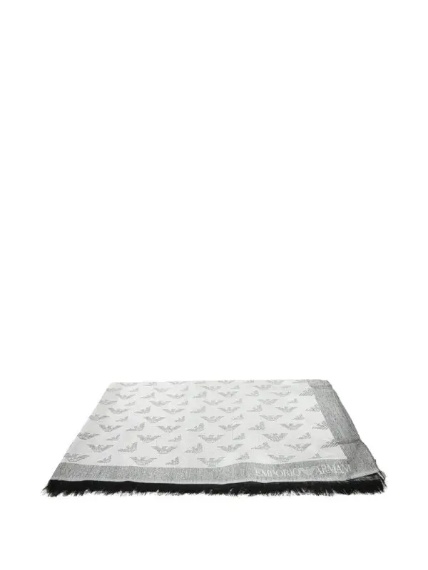 Emporio Armani Allover Logo Scarf