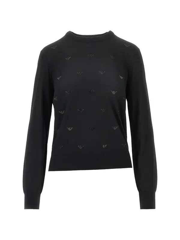 Emporio Armani Wool Crewneck Jumper