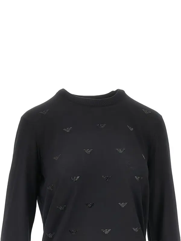 Emporio Armani Wool Crewneck Jumper