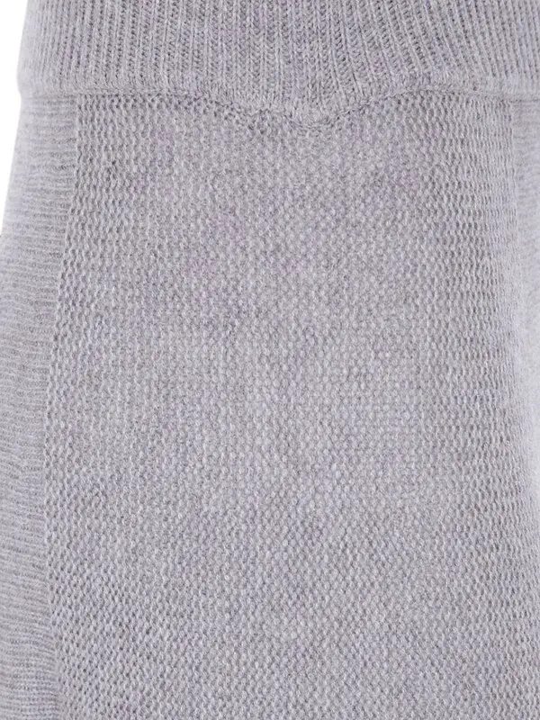 Emporio Armani Wool Long Skirt