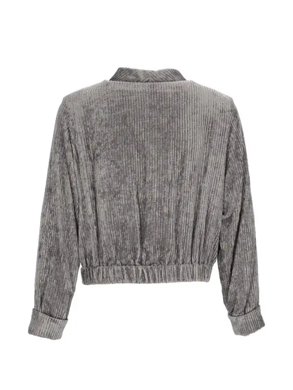 Emporio Armani Velvet Blouson Jacket