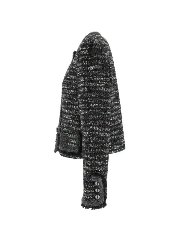 Emporio Armani Tweed Blazer Jacket