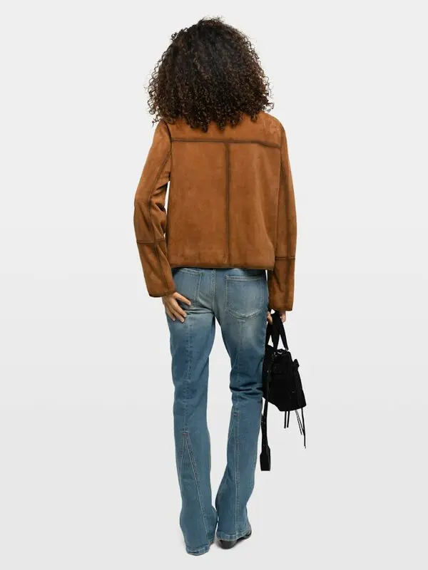 Zadig&Voltaire Lessa Suede Leather Jacket