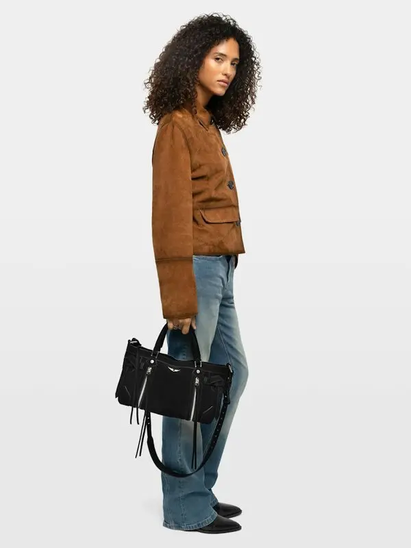 Zadig&Voltaire Lessa Suede Leather Jacket