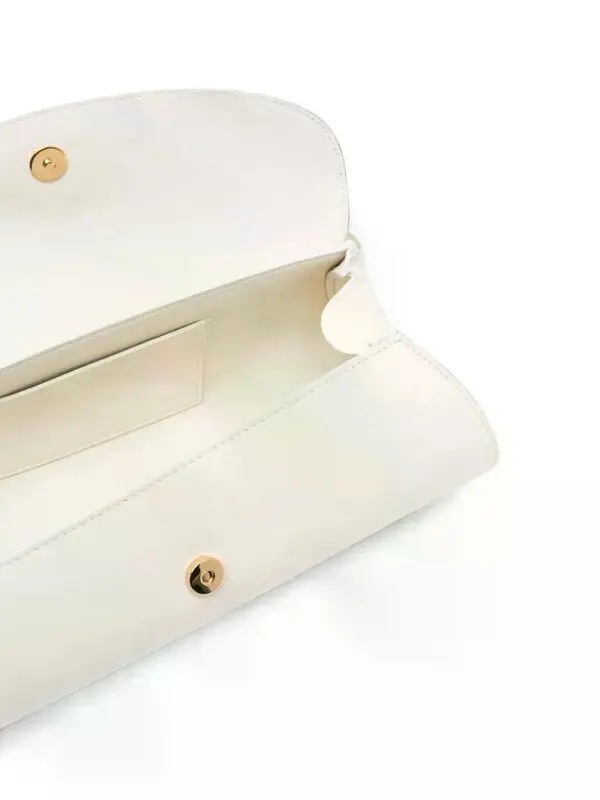 JIL SANDER Cannolo Small Shoulder Bag - White