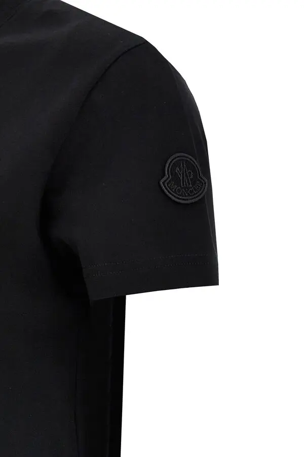 Moncler Embroidered Crewneck T-shirt
