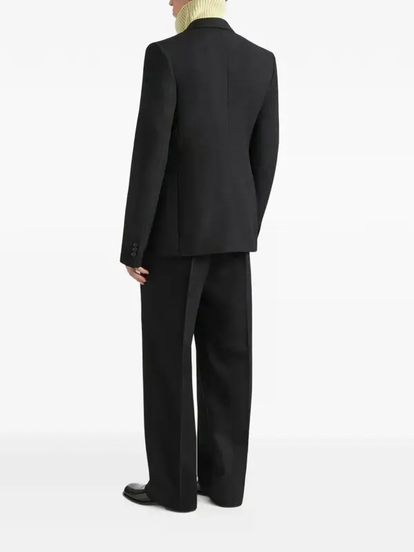 Givenchy Single-breasted Fitted Jacket In Wool