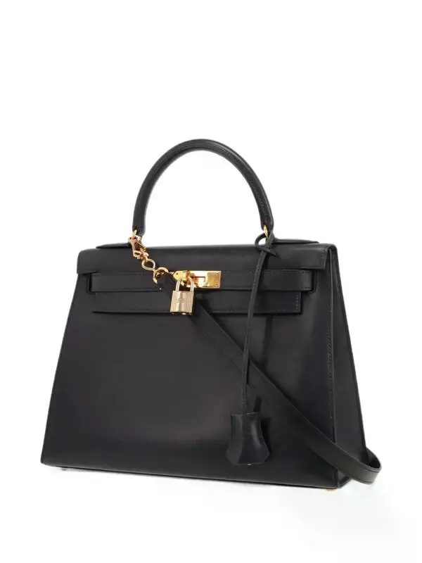Hermès 1996 28 Kelly Tote Bag - Blue