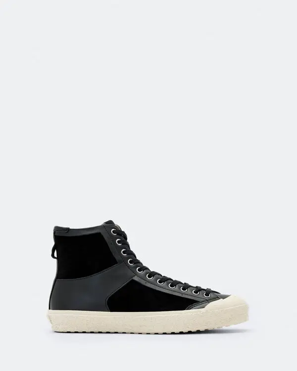 ALLSAINTS Numont Vulcanised High-top Sneakers - White