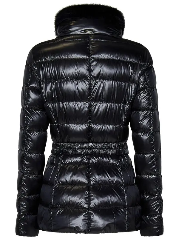 Herno Belted Zip-up Down Jacket