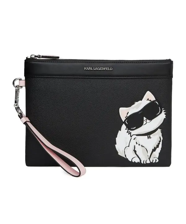 Karl Lagerfeld Ikon Choupette Clutch Bag