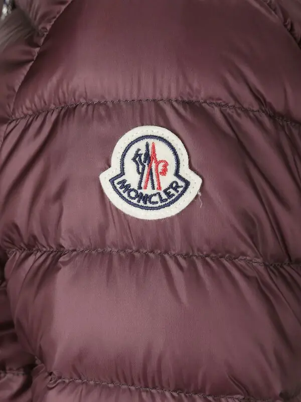 Moncler Lans Short Down Jacket - Burgundy