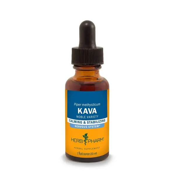 HERB PHARM Kava Calming & Stabilizing Ginger Lime 30 Milliliters