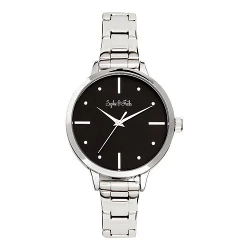 SOPHIE AND FREDA Milwaukee Bracelet Watch - Black