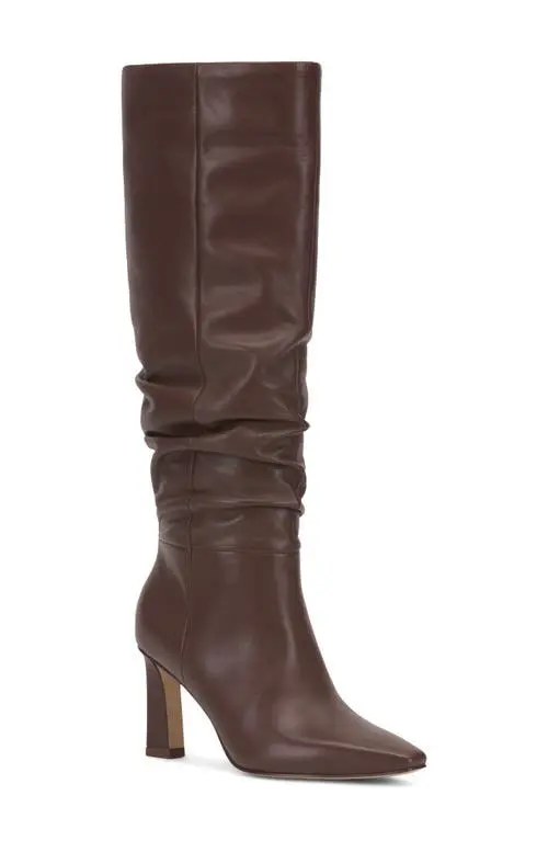 Vince Camuto Genisa Knee High Leather Boot - Java