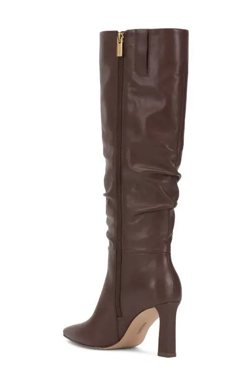 Vince Camuto Genisa Knee High Leather Boot - Java