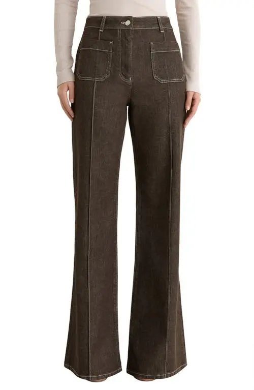 REISS Sakura Wide Leg Jeans
