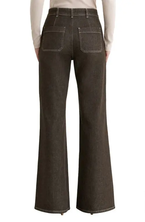 REISS Sakura Wide Leg Jeans