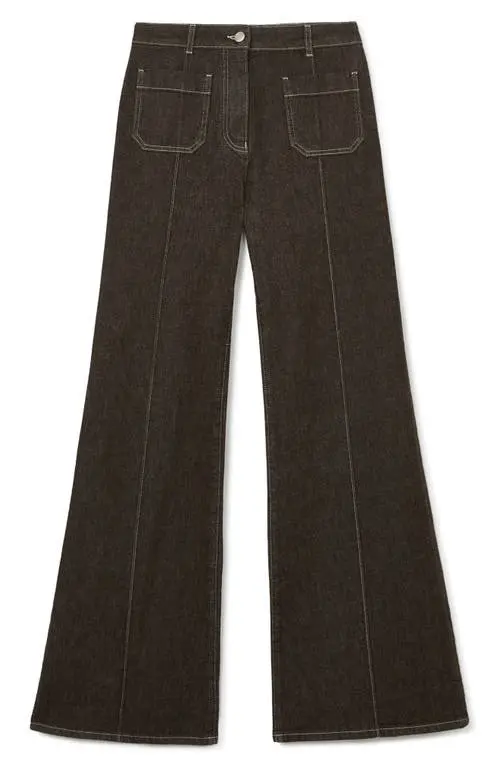 REISS Sakura Wide Leg Jeans