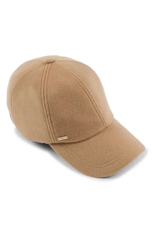 Eugenia Kim Cashmere Baseball Cap - Camel