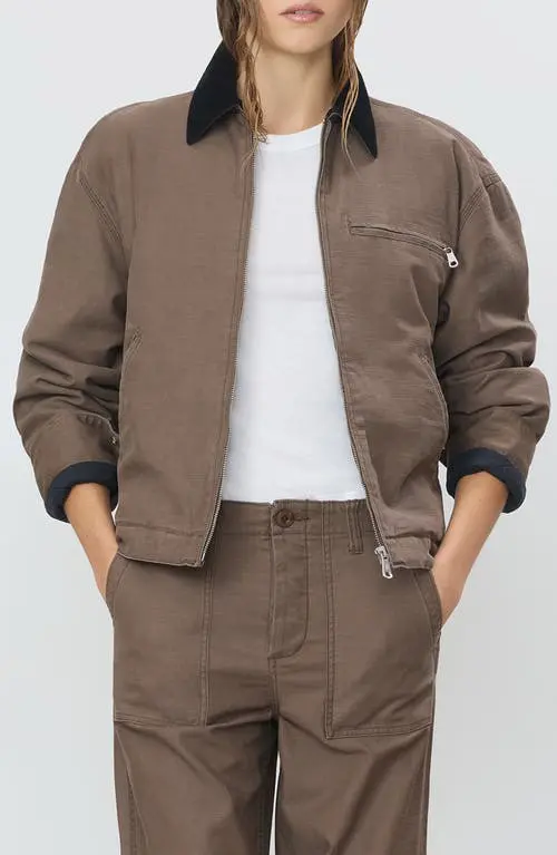 Eterne Cody Cotton Jacket - Mushroom
