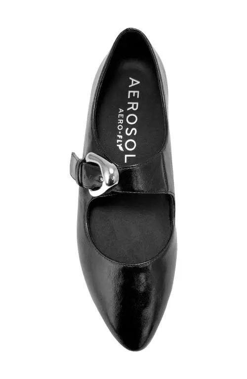 Aerosoles Paylor Mary Jane Flat - Black