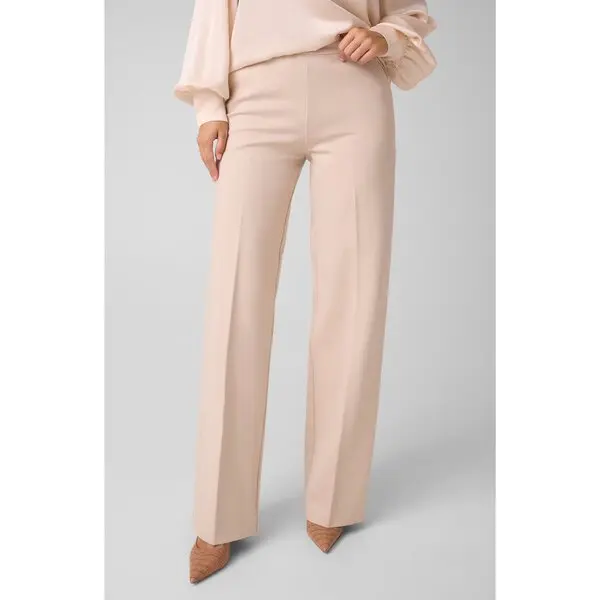 MARCIANO Sophia High Waist Wide Leg Ponte Pants - G1fg-light