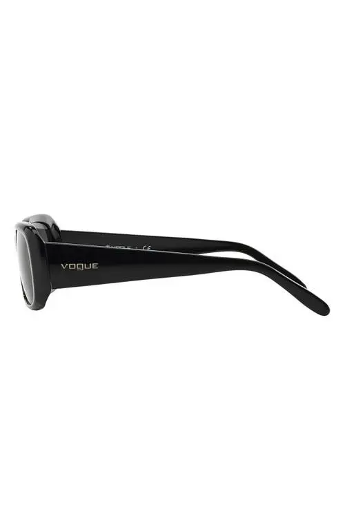 VOGUE 55mm Rectangular Sunglasses