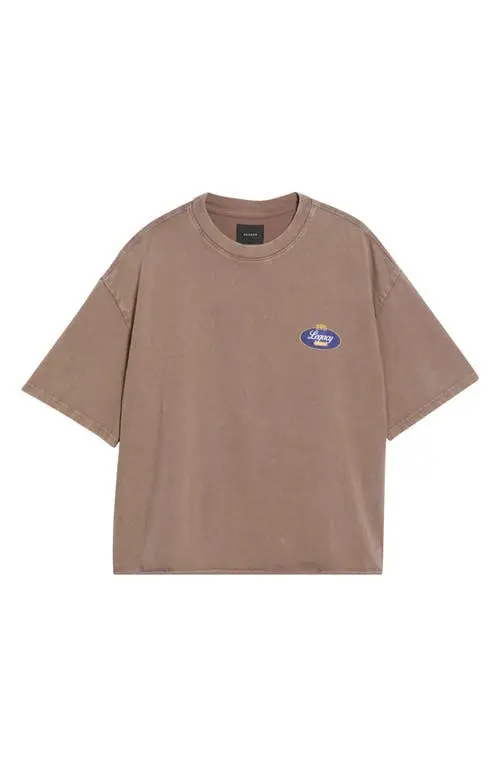 PACSUN Kingdom Legacy Crop Heavyweight Cotton Graphic T-shirt