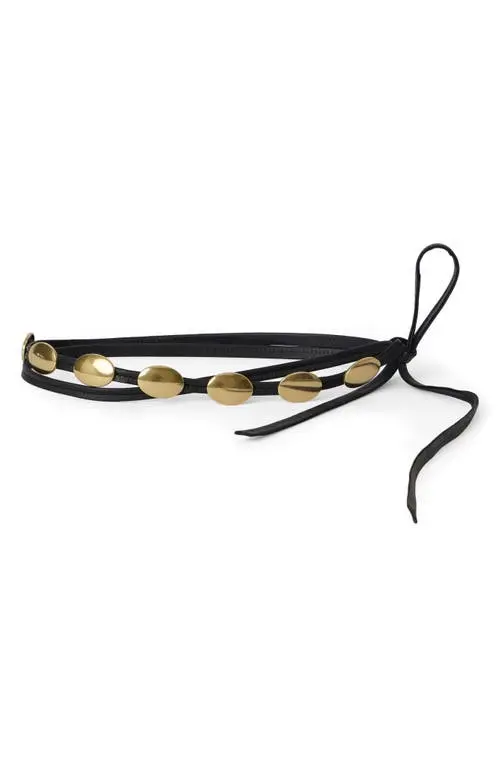 B-low The Belt Myra Leather Wrap Belt