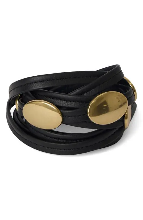 B-low The Belt Myra Leather Wrap Belt