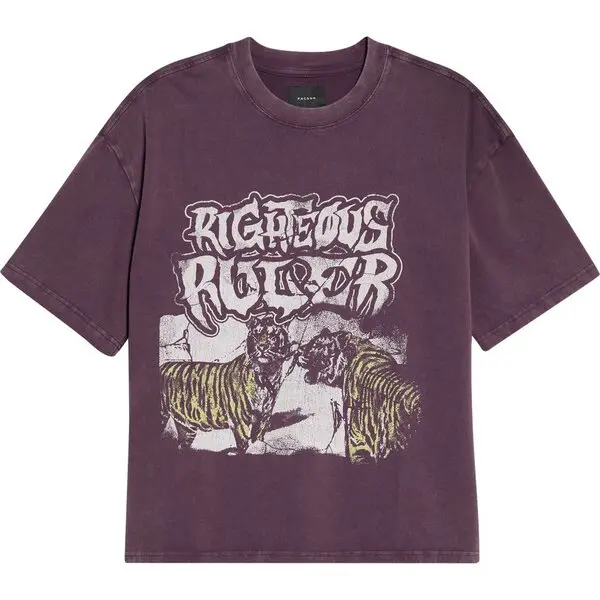 PACSUN Righteous Ruler Cotton Graphic T-shirt