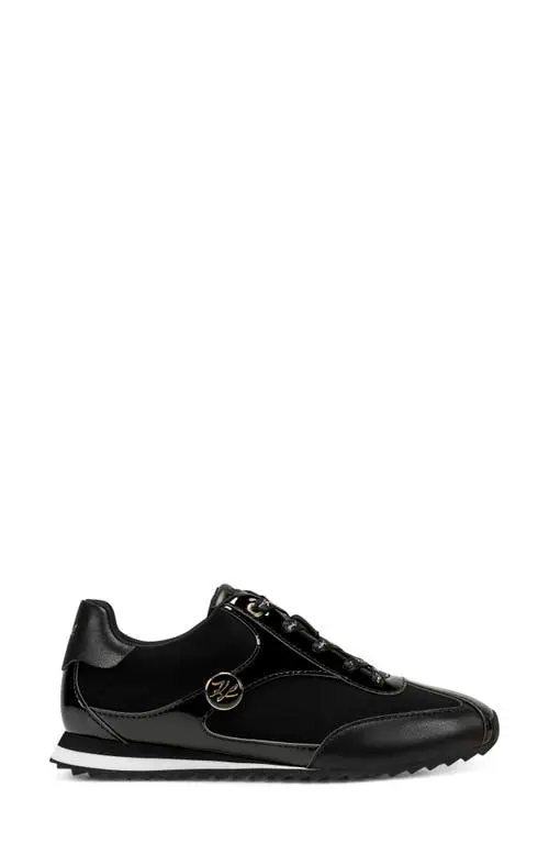 Karl Lagerfeld Paris Arwen Lace Up Sneaker - Black