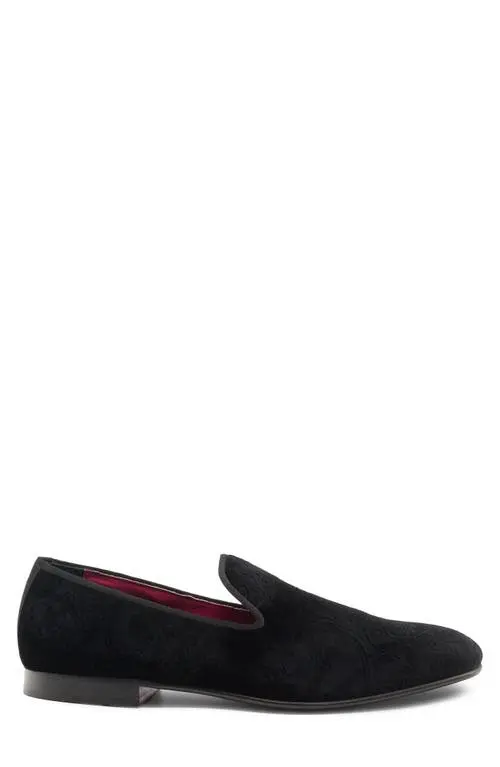 ZELLI ITALIA Formal Ii Velvet Tuxedo Slip-on