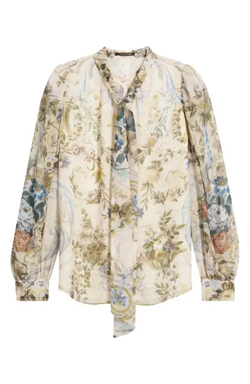 Kobi Halperin Beau Chiffon Tie Neck Shirt