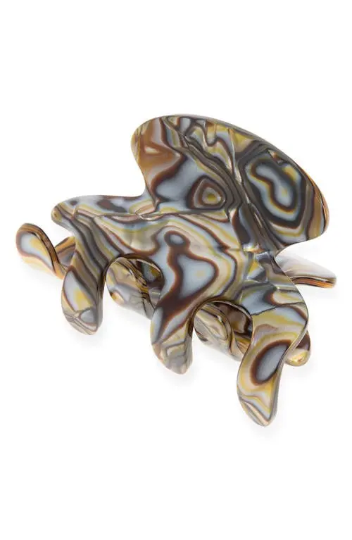 France Luxe Form Small Claw Hair Clip - Onyx