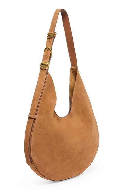 Dolce Vita Esmira Nubuck Hobo Shoulder Bag