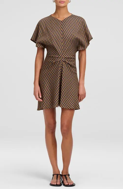 A.L.C. Leni Gingham Minidress